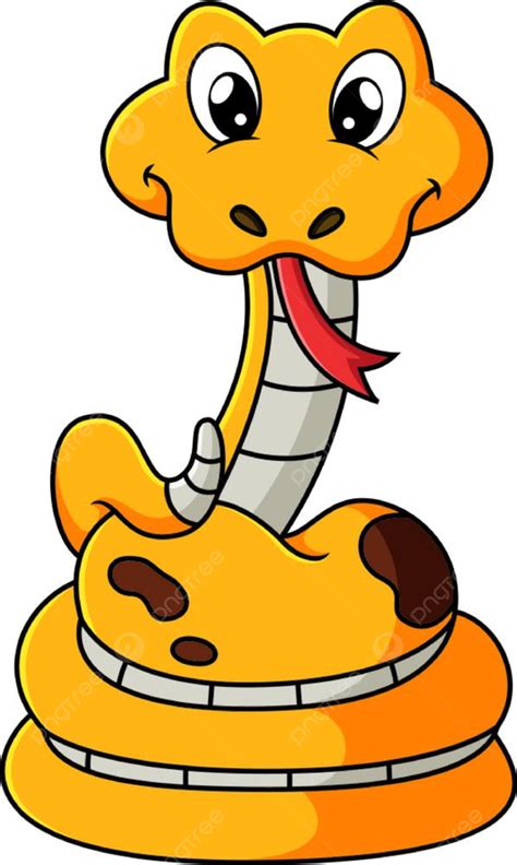 좋은 패턴과 큰 눈을 가진 귀여운 뱀 위험 똑똑한 친한 Png 일러스트 및 벡터 에 대한 무료 다운로드 Pngtree