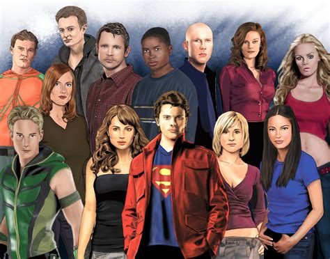 Artstation Smallville Cast