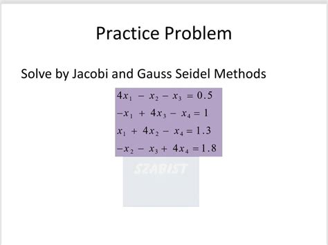 Solved Solve By ﻿jacobi And Gauss Seidel