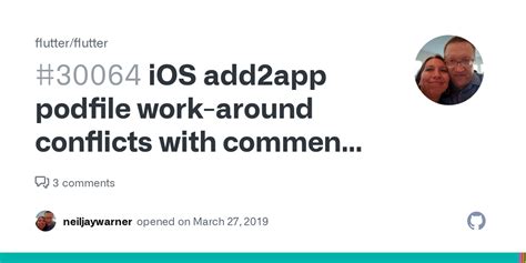 ios add2app podfile work around conflicts with comment device info