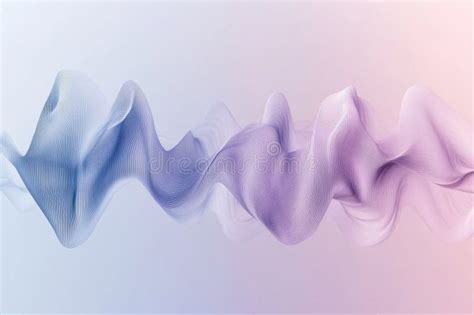 Abstract Wave Patterns Create A Captivating Blend Of Colors And Textures In Digital Art Stock