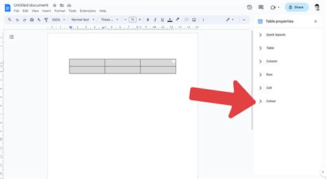 How To Fill A Table With Color In Google Docs Easy Steps