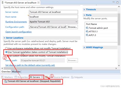 java环境的安装与配置eclipseandtomcat tomcat装到d盘 csdn博客