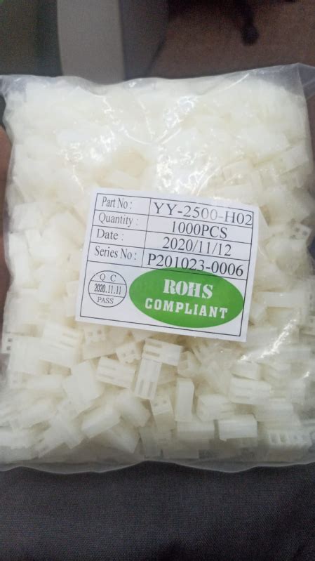 White Cpu Female Connector Male 6 Pin Model Number Yy 2500 Certification Ce At Rs 2