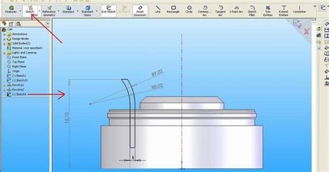 Solidworks Design Tutorial Create A 2d Sketch Drawing In Solidworks