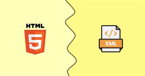 الفرق بين لغة html و لغة xml