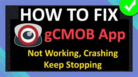 how do i fix gcmob app crashes and loading issues pupuweb