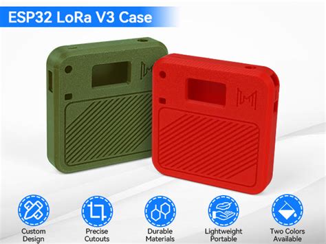 N32 Case Heltec Esp32 Board For Lora V3 Custom Meshtastic Shell Wi