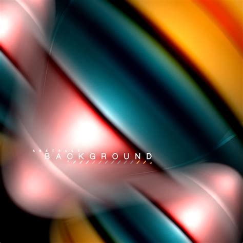 Premium Vector Fluid Mixing Colors Vector Wave Abstract Background Design Colorful Mesh Waves