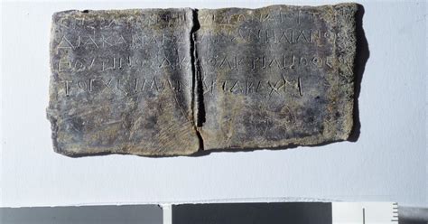 The Lead Tablets Of The Dodona Oracle Memory Of The World