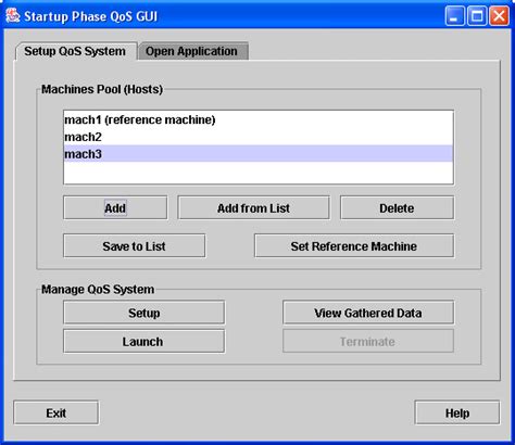 The QoS GUI Setup QoS System Tab Download Scientific Diagram