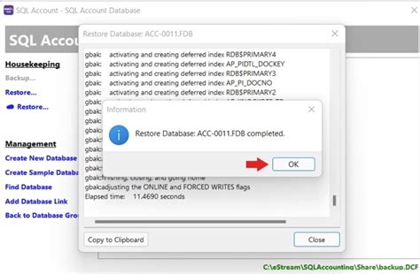 Backup And Restore Sql Documentation