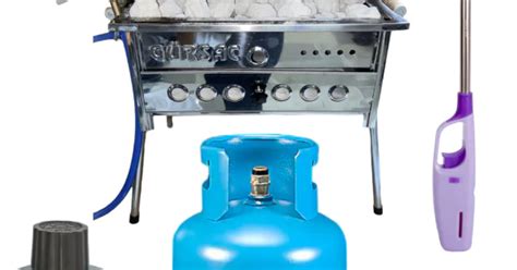 Газова скара с вулканични камъни Gursac Битова бутилка 15 литра Gursac Gkm от