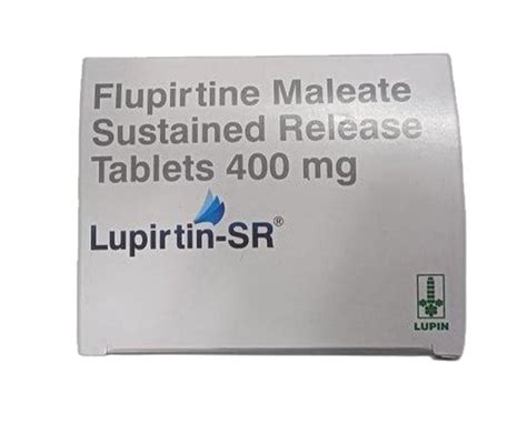 Flupirtine Maleate Sustained Release Tablets 400 Mg At Rs 29750stripe