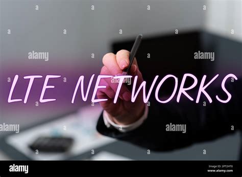 Handwriting Text Lte Networks Concept Meaning Fastest Network