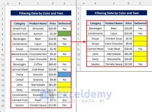 Excel Filter By Color And Text With Easy Steps ExcelDemy