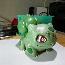 3d Printable High Poly Realistic Bulbasaur By 3d Central