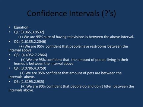 Ap Stats Survey Project Ppt