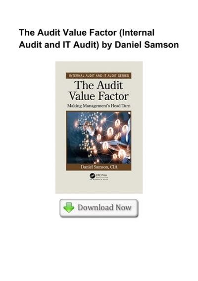 The Audit Value Factor Internal Audit And It Audit By Daniel Samson