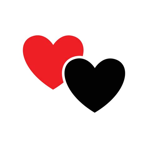 Heart Icon Vector Design Template In White Background 21768317 Vector