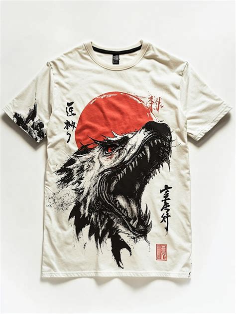Costum Design Japanese Anime Manga Art For Tshirt Design By