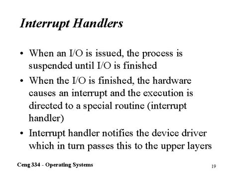 Chapter 5 Input Output Io Hardware Classification Device