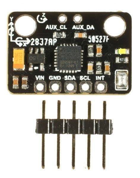 6 Dof Gyro Accelerometer Imu Mpu6050 Robotshop