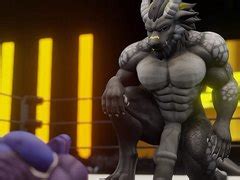 Dragon Wrestling Growth Hyper Animation Thisvid Com