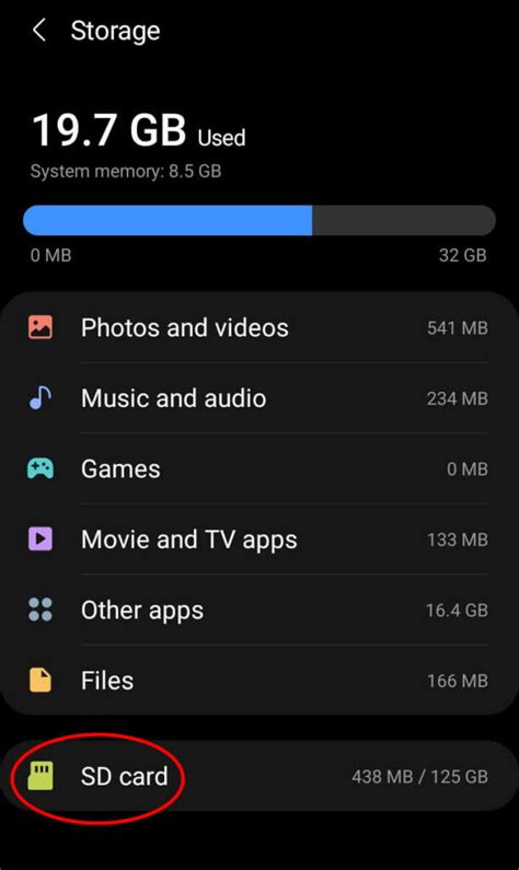 how to make sd card default storage on android devices