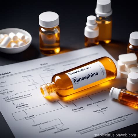 Epinephrine Synthesis Process Stable Diffusion Online