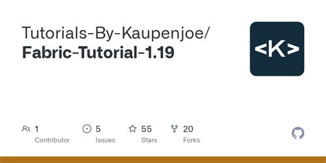 GitHub Tutorials By Kaupenjoe Fabric Tutorial
