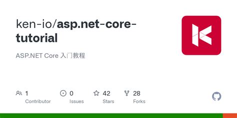 Github Ken Io Asp Net Core Tutorial Asp Net Core