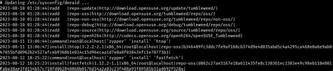 Suse Linux Zypper 命令示例