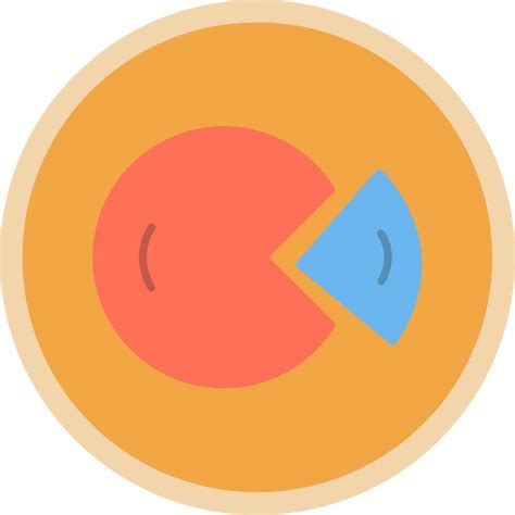 dount chart flat multi circle icon 44120710 vector art at vecteezy