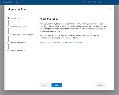 Migrate To An Azure Resource Authoring Key Azure Cognitive Services Microsoft Learn
