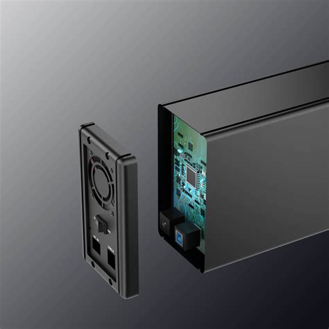 Acasis Dual Hard Disk Array Cabinet 35 Sata Serial Port Hard Disk