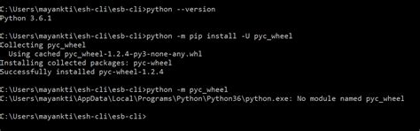 python m pyc wheel any whl is not working · issue 3 · karpierz pyc