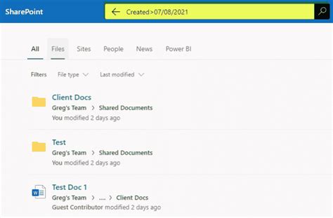 what is keyword query language and how to use it in sharepoint online