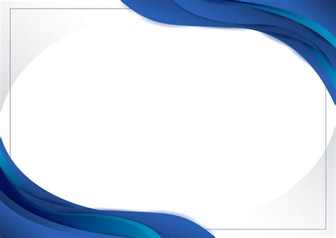 Premium Vector Abstract Blue Background Poster With Wave Curve Dynamic Blue And White