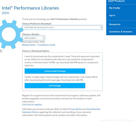 linux下安装intel数学库math kernel library mkl csdn博客