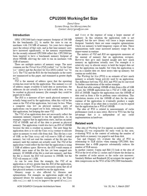Spec Wss Pdf Association For Computing Machinery