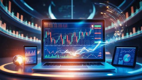 High Tech Trading Dashboard With Real Time Financial Charts Graphs