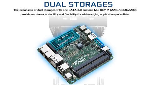 Anewtech Systems AS NUC BOX P D Embedded System Edge Computer NUC Series AsRock