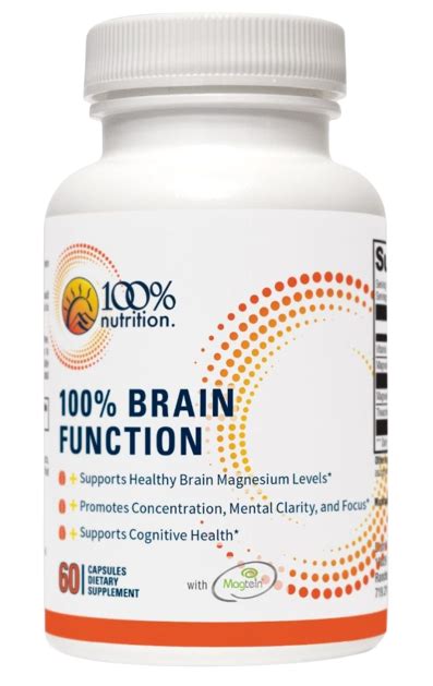 Brain Function 100 Nutrition