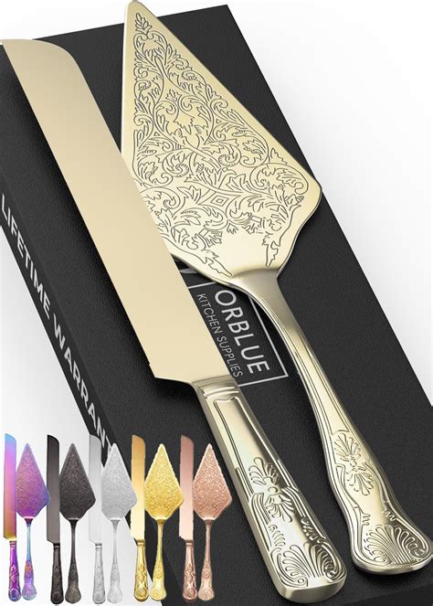 Tang Song Vintage Style Wedding Cake Knife And Serving Set