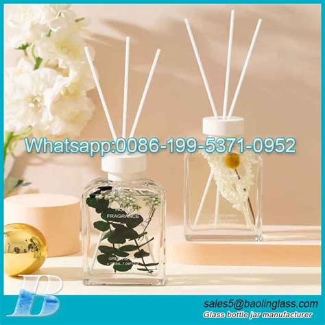 200ml Empty Clear Glass Diffuser Bottles Aromatherapy Diffuser Glass