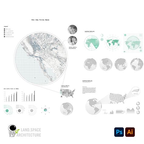 Architecture Site Analysis Mapping Templates For Architecture Design Landscape Architecture