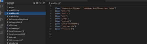 run routine when opening file in autocad autolisp visual lisp