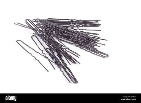Hairpins isolated on white Stock Photo - Alamy