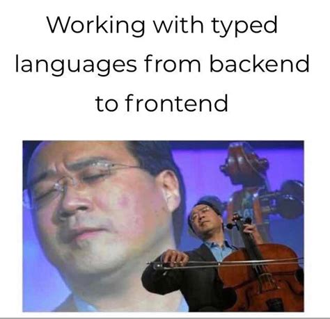 typed languages r programmerhumor